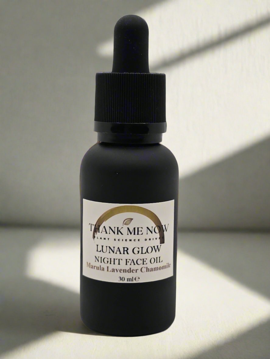 Lunar Glow Face Oil- Marula, Lavender, Chamomile & Frankincense - Thank ...