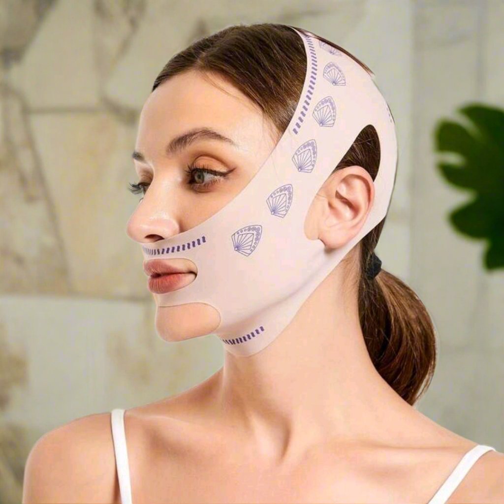 V Face Lifting Beauty Belt & Chin Mask – Sculpt, Lift & Tighten for a ...